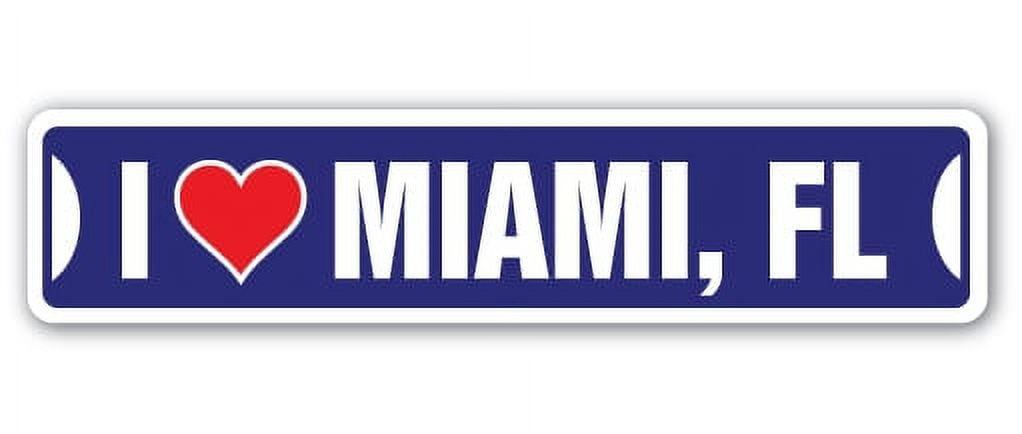 I Love Miami Sign