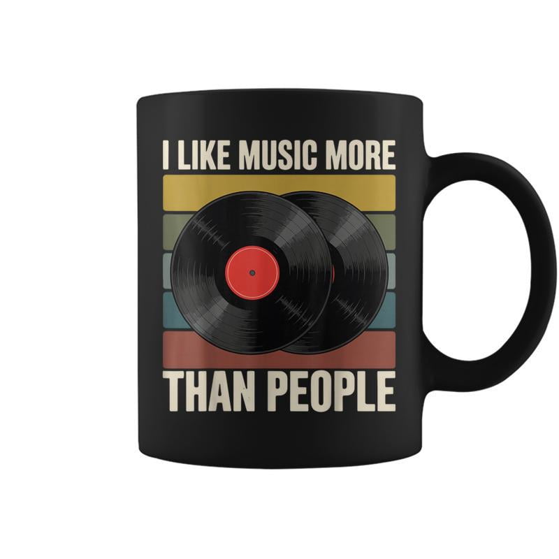 I Like Music More Than People Coffee Mugs - Walmart.com