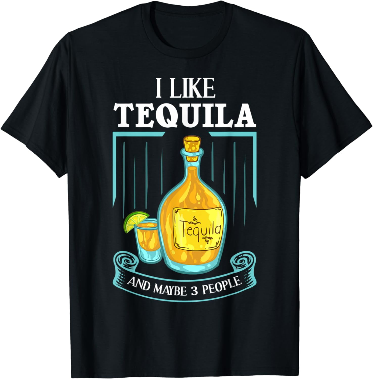 I Like Tequila Mexican Alcohol T-Shirt - Walmart.com