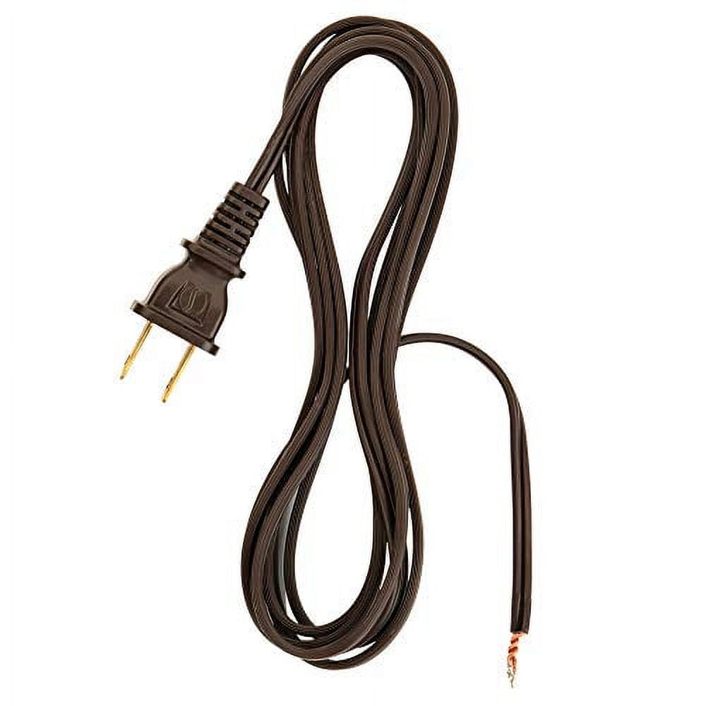 I Like That Lamp 8 Ft Brown Cord, Vinyl Covered, UL Listed, 300V, For ...