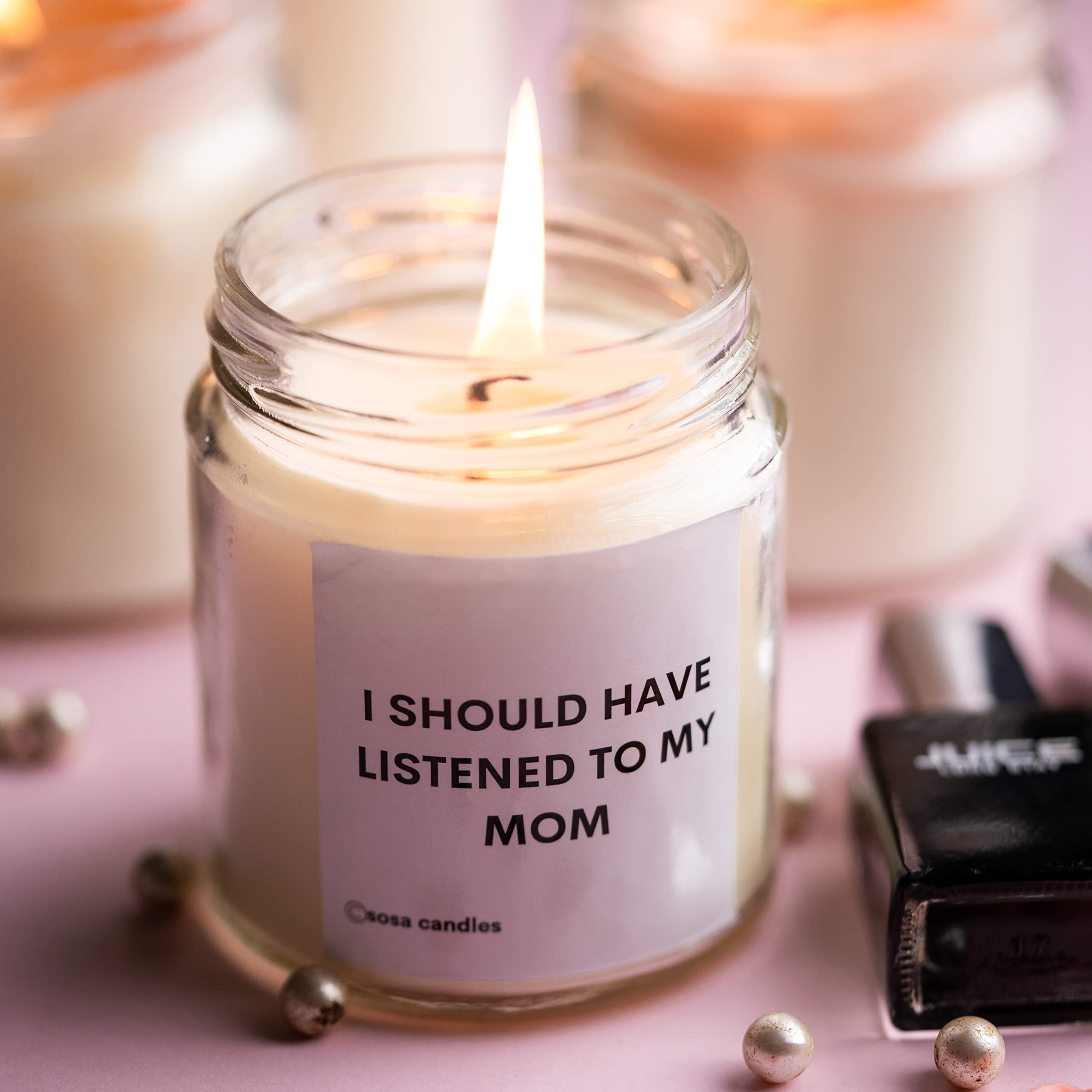 I Should Have Listened To My Mom | Scented Candles Gift Set | Mom ...