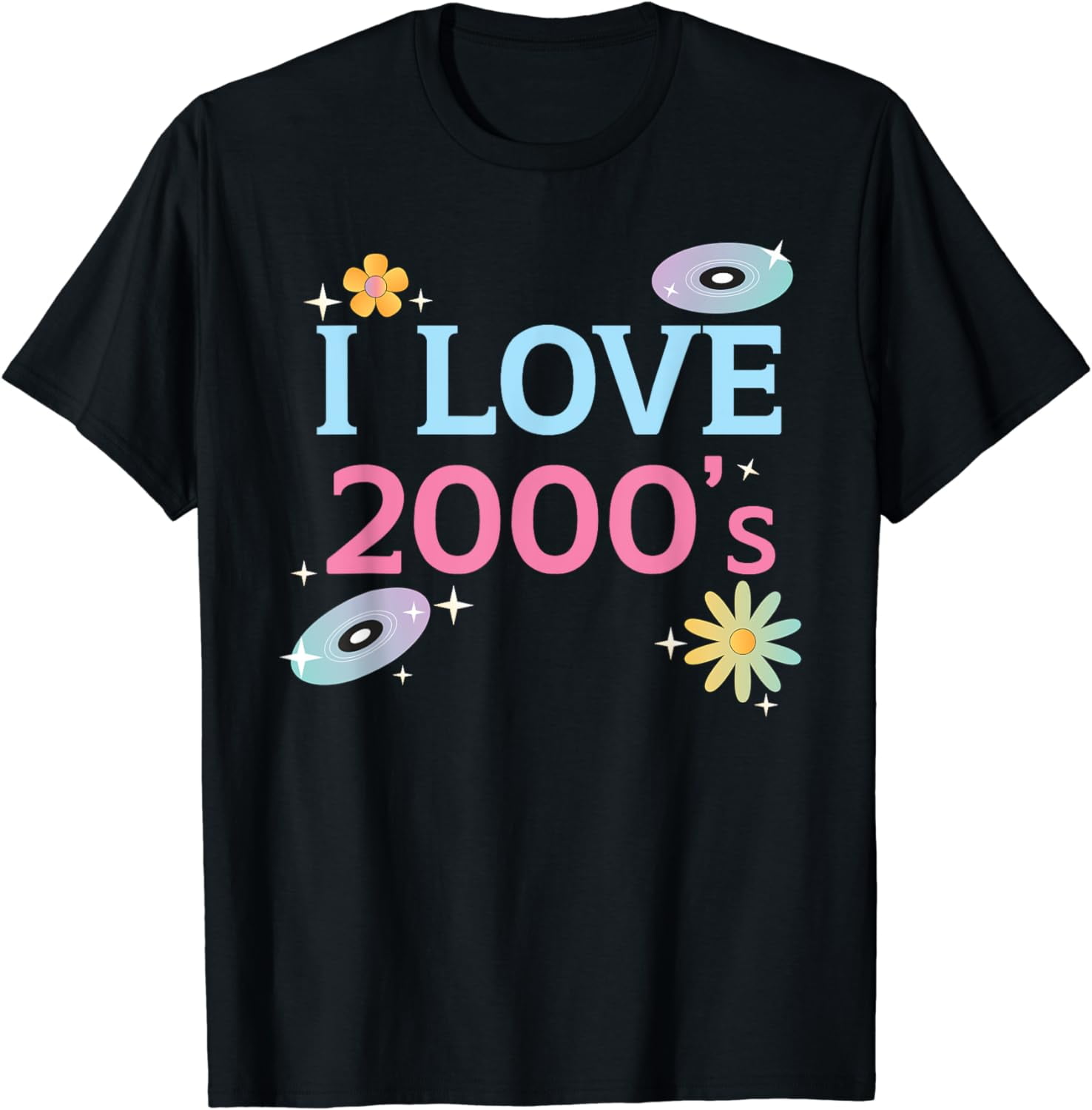 I Love 2000's Era Baby Birth Year Generation Z T-Shirt - Walmart.com