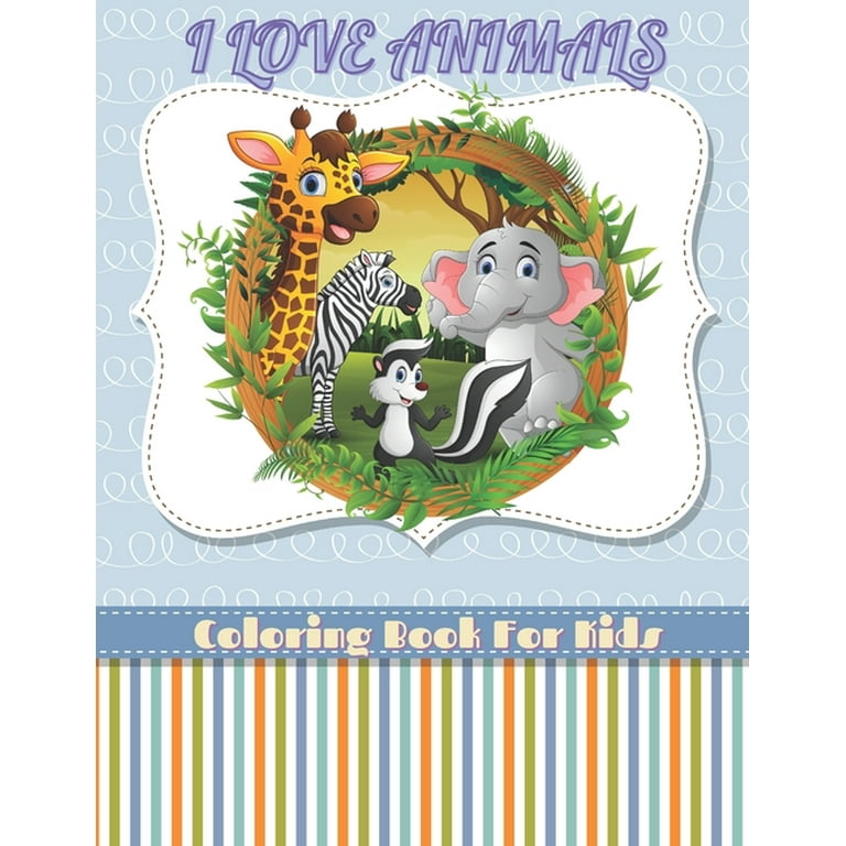 I Love Animals Book