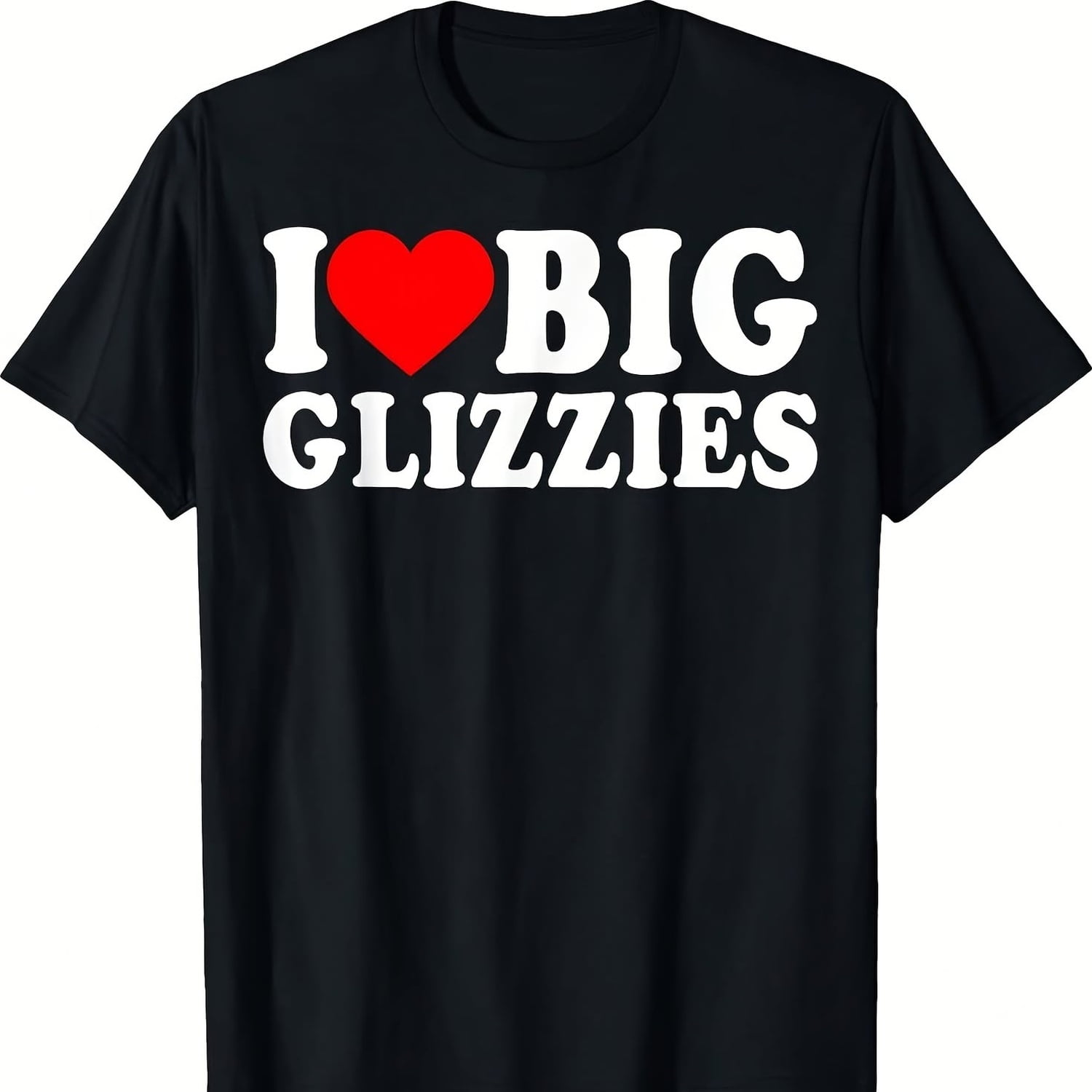 I Love Big Glizzies I Heart Hot Dog Lover Glizzy Gobbler T-Shirt ...