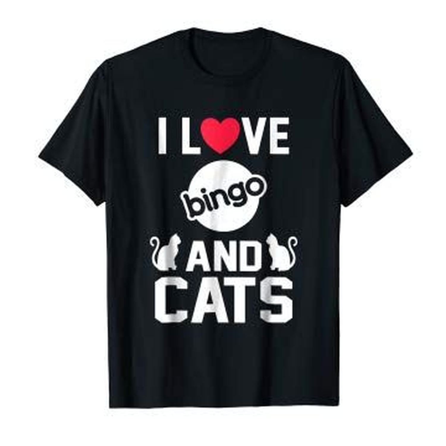 I Love Bingo and C1A T-S1Hirt - Walmart.com