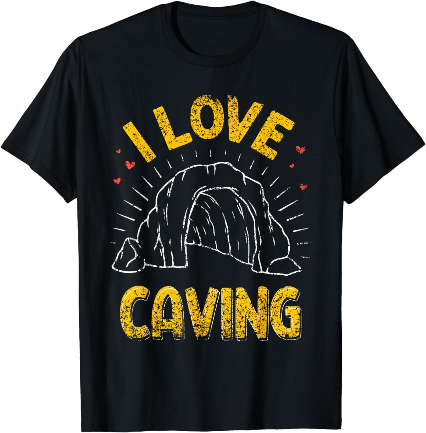 I Love Caving Explorer Caver Cave Exploring Caving T-Shirt - Walmart.com