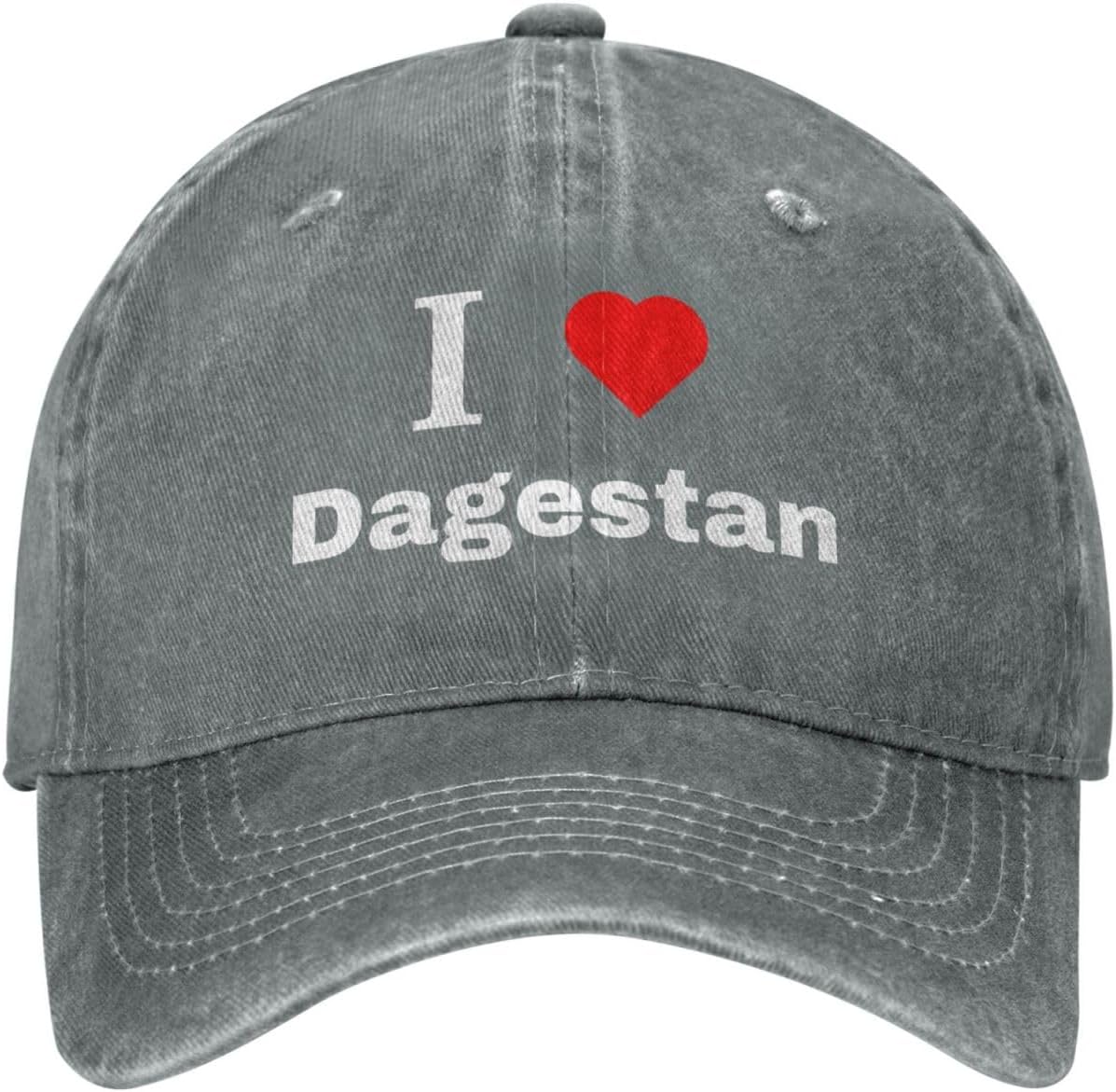 I Love Dagestan Baseball Cap for Men Women Hat Adjustable Vintage ...
