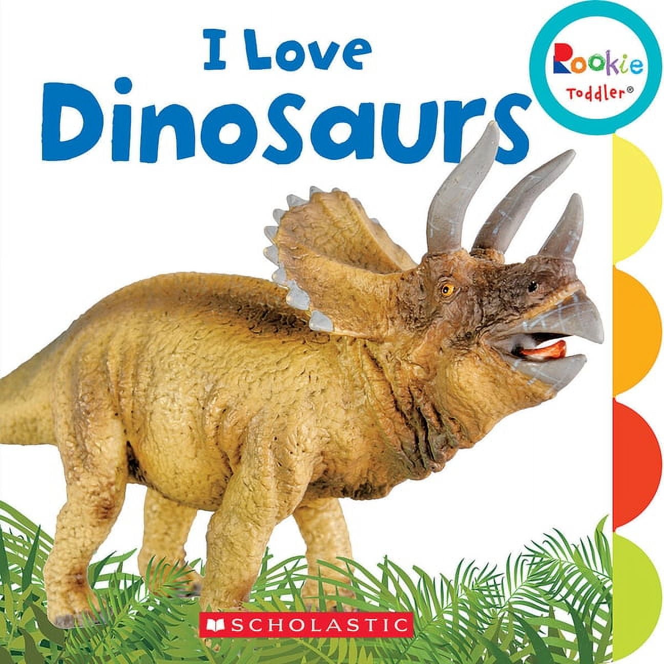 I Love Dinosaurs (Board Book) - Walmart.com