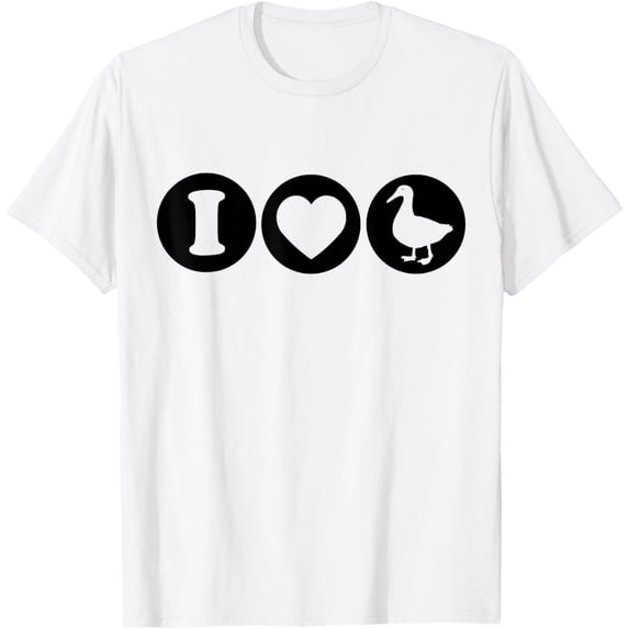 I Love Duck Shirt - Duck T-Shirt Tee - Walmart.com
