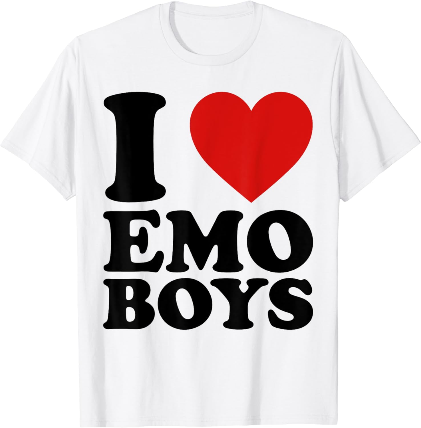 I Love Emo Boys T-Shirt - Walmart.com