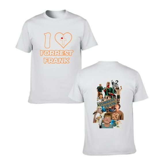 I Love Forrest Merch Frank Shirt with Photo Collage Design for Women ...