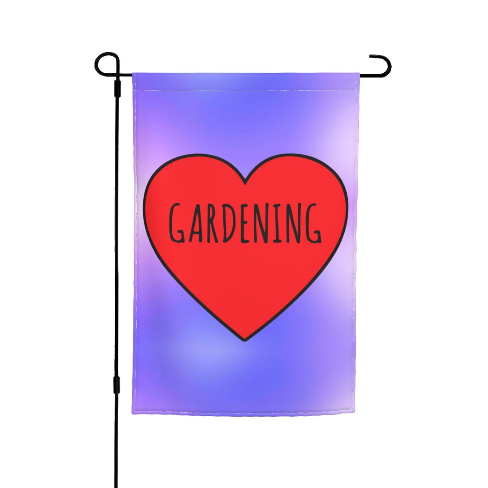 I Love Gardening Garden Flag 12x18 Inch, Double Sided Outside Sign Yard ...