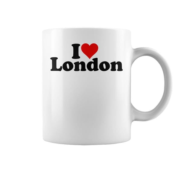 I Love Heart London England Coffee Mugs - Walmart.com