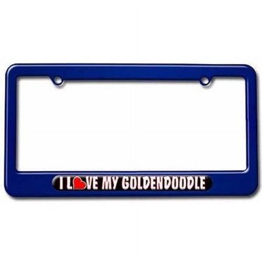 I Love Heart My Yaya, Greek Grandmother License Plate Tag Frame ...