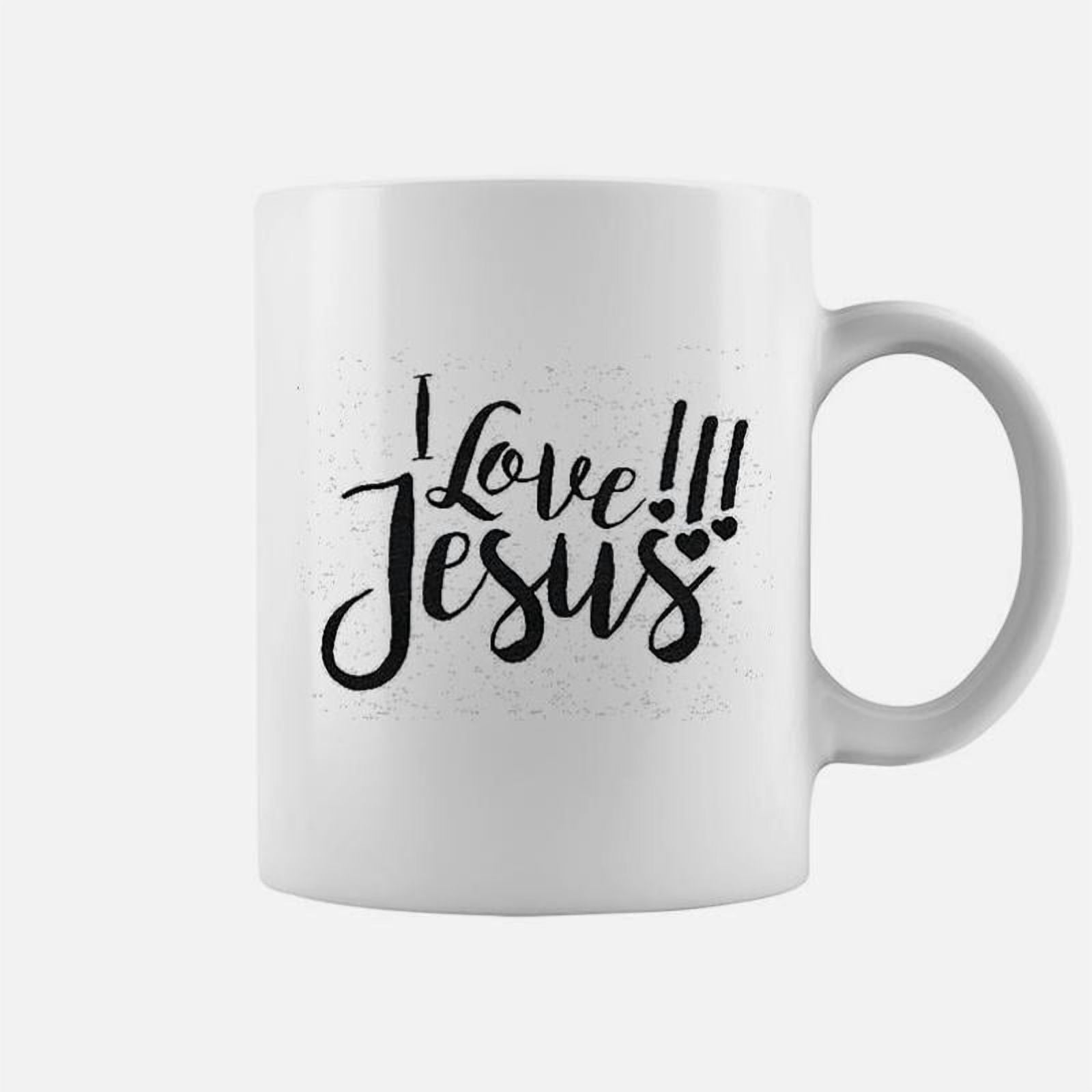 I Love Jesus Easter Christian Faith Coffee Mug - Walmart.com