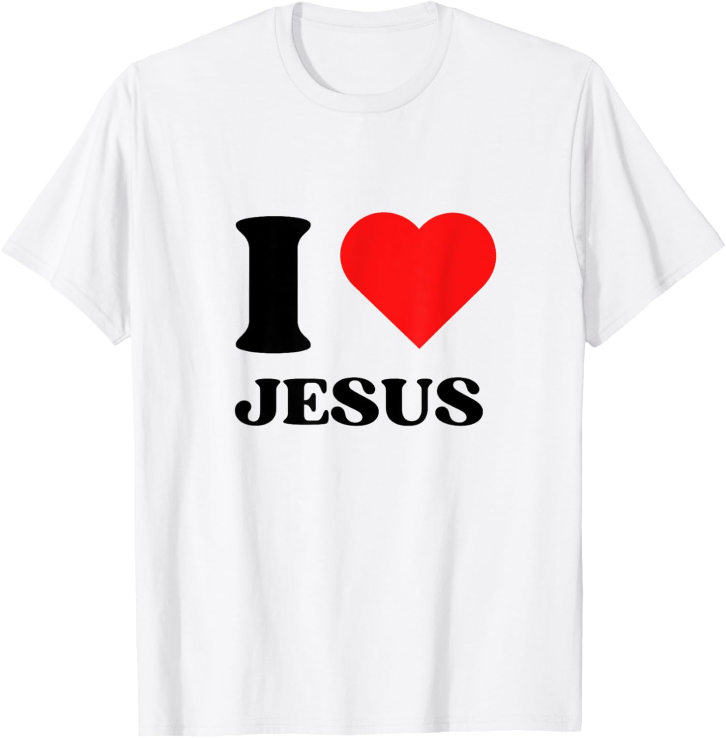 I Love Jesus I Heart Jesus Y2k Aesthetic Red Heart Christian T-Shirt ...
