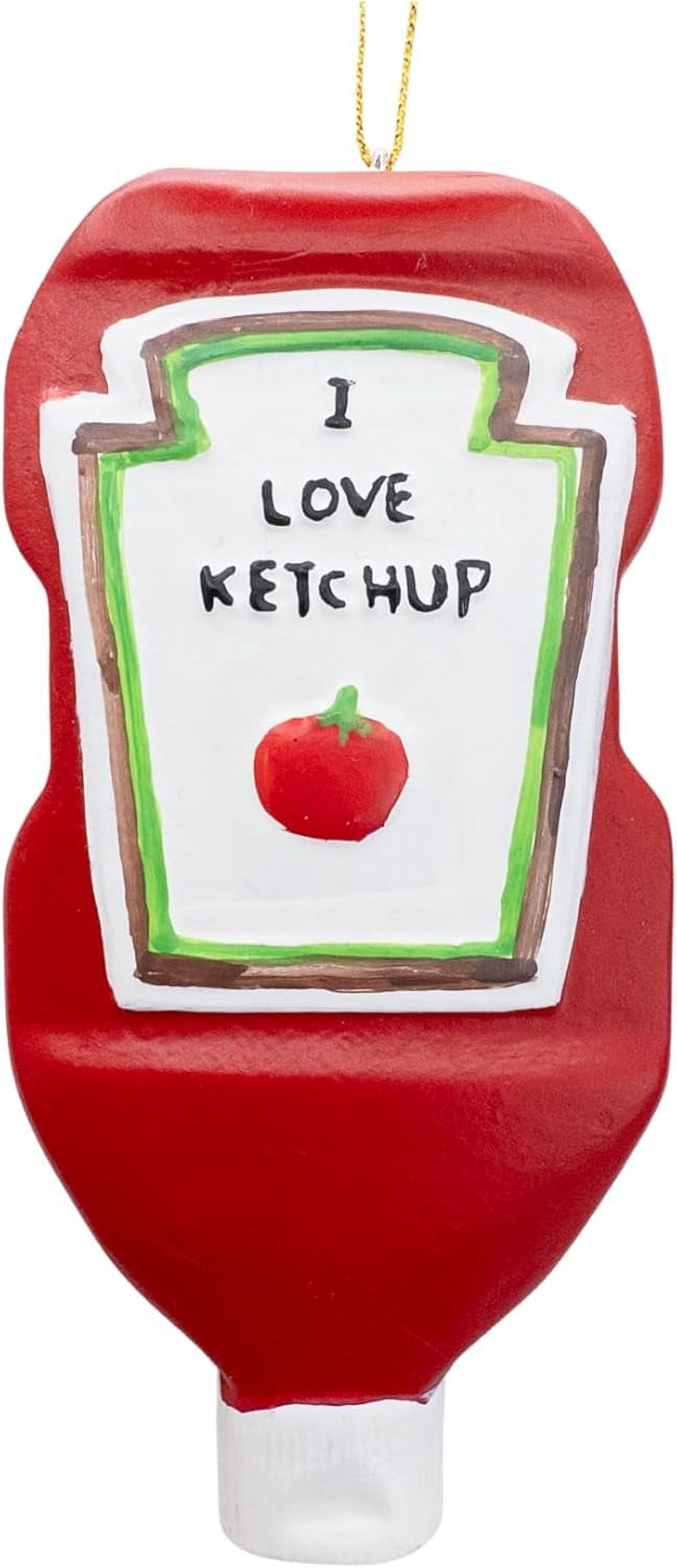 I Love Ketchup Tomato Bottle Christmas Tree Food Ornament - Walmart.com