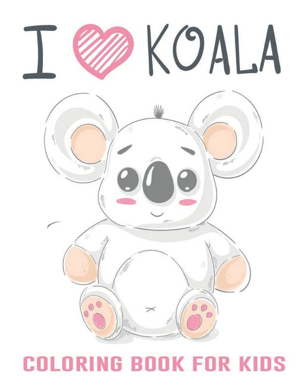 Cute Koala Coloring Pages
