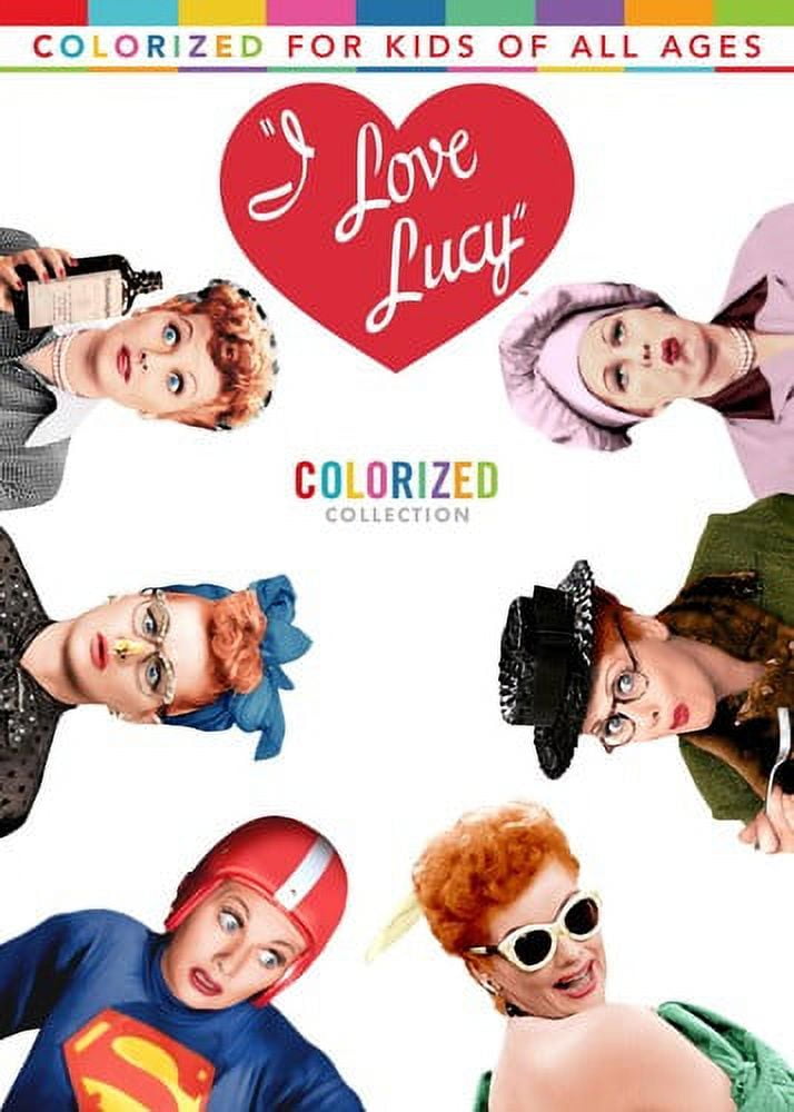 I Love Lucy: Colorized Collection (DVD), Paramount, Comedy - Walmart.com