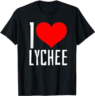 I Love Lychee T-Shirt - Walmart.com