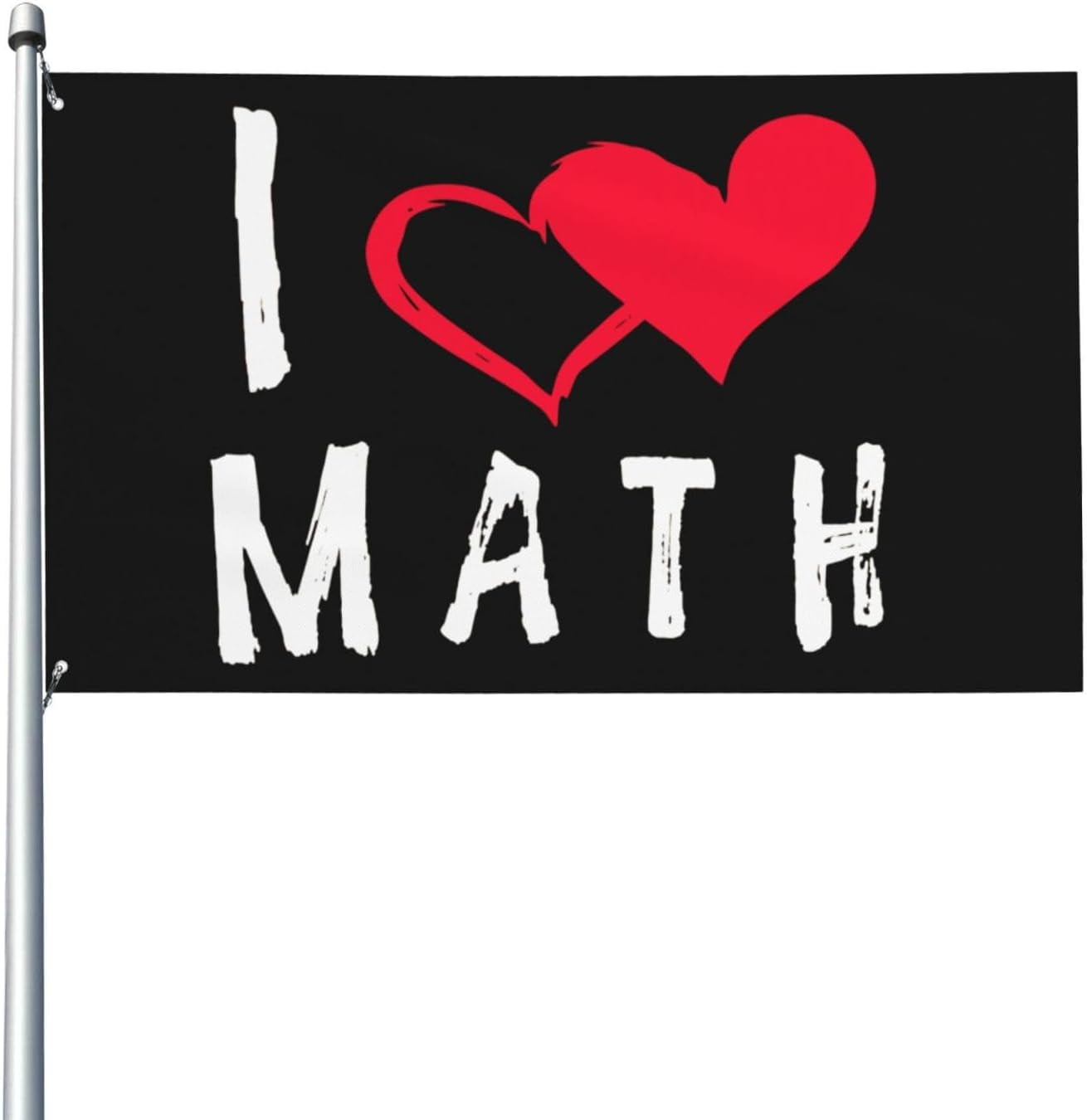 I Love Math Teacher Flag Banner Flags Garden Flag Home House Flags ...
