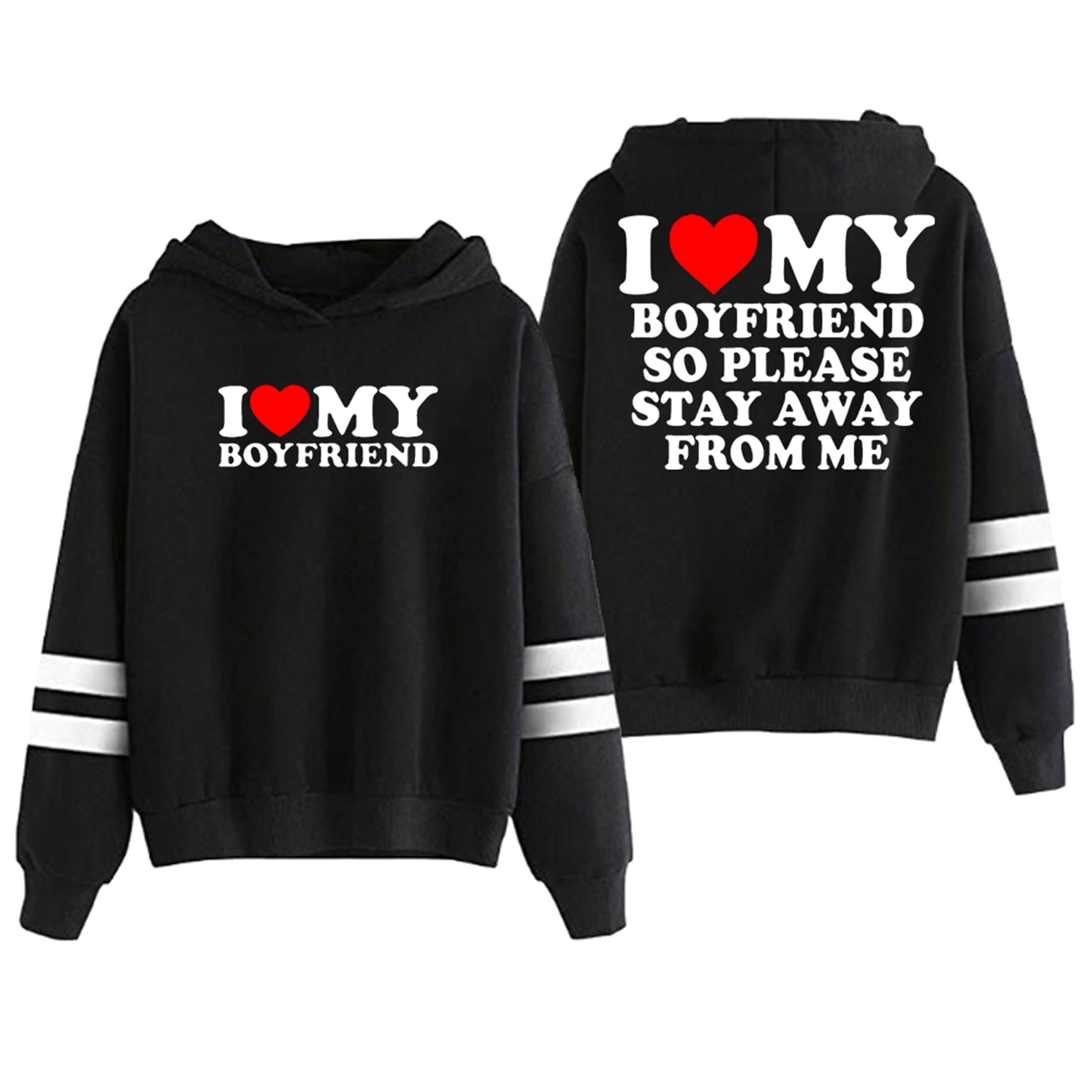 I Love My Boyfriend Valentines 2026 Pocketless Parallel Bars Sleeve ...