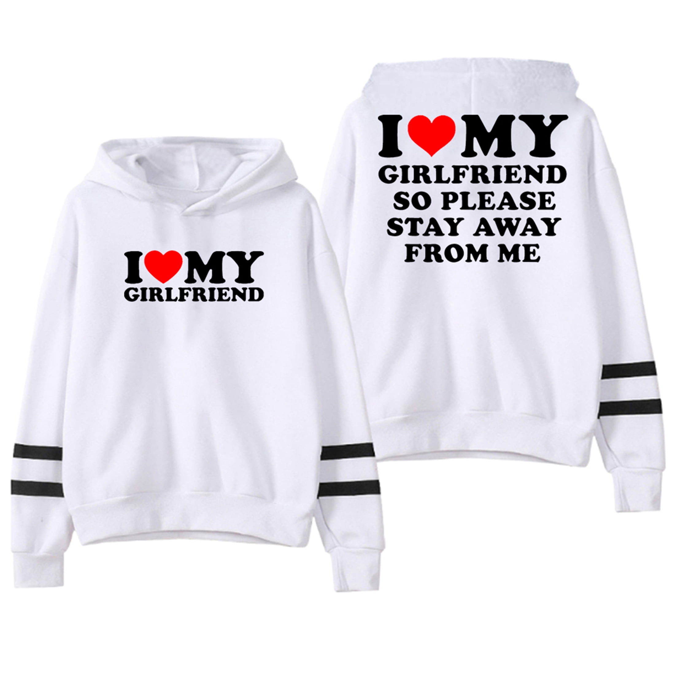 I Love My Girlfriend Valentines 2026 Pocketless Parallel Bars Sleeve ...