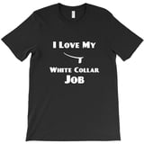 I Love My White Collar Job Funny Priest Deacon Men's Graphic H47861 ...