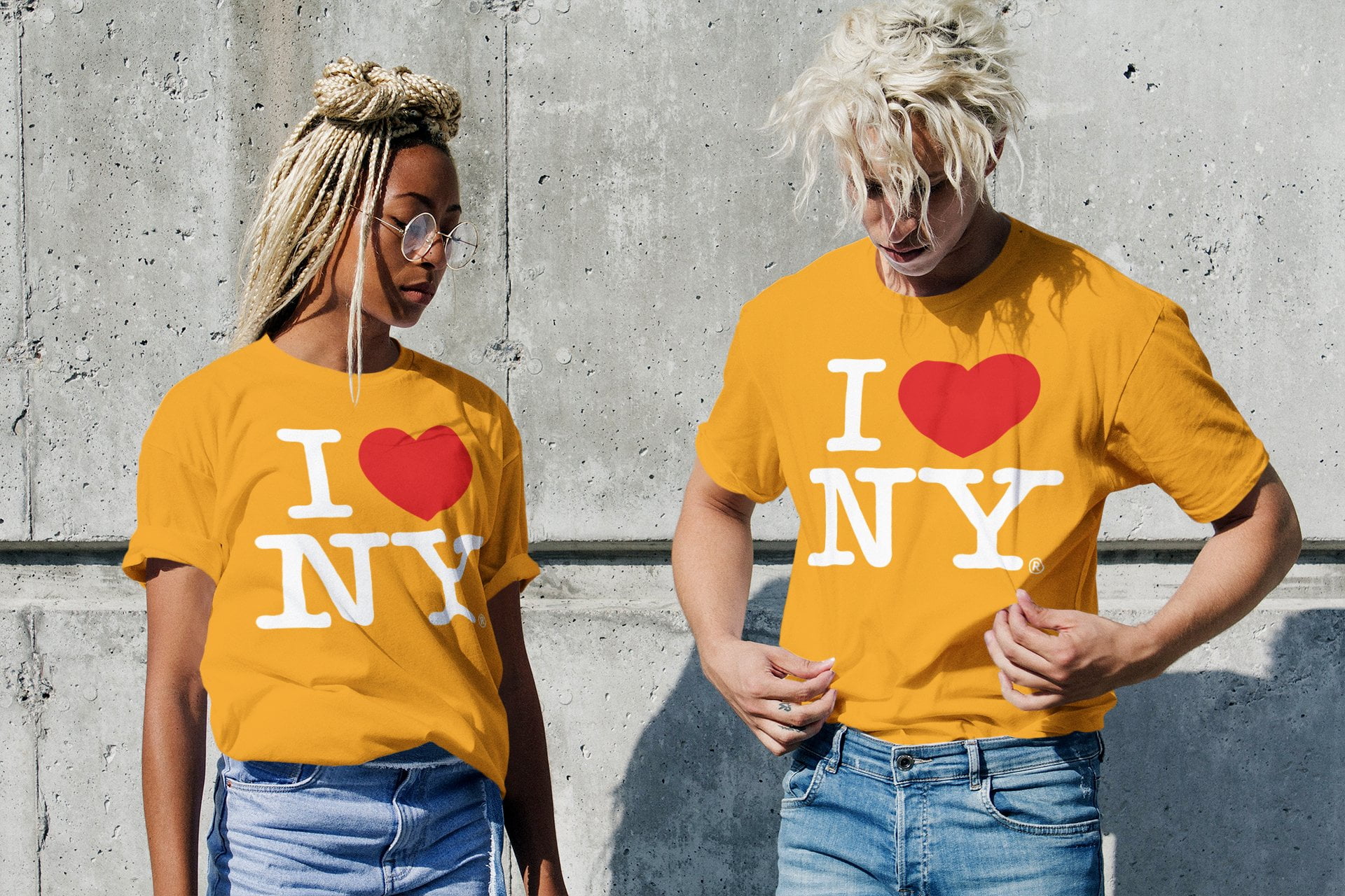 I Love NY Men's Unisex Tee Officially Licensed T-Shirt - Walmart.com