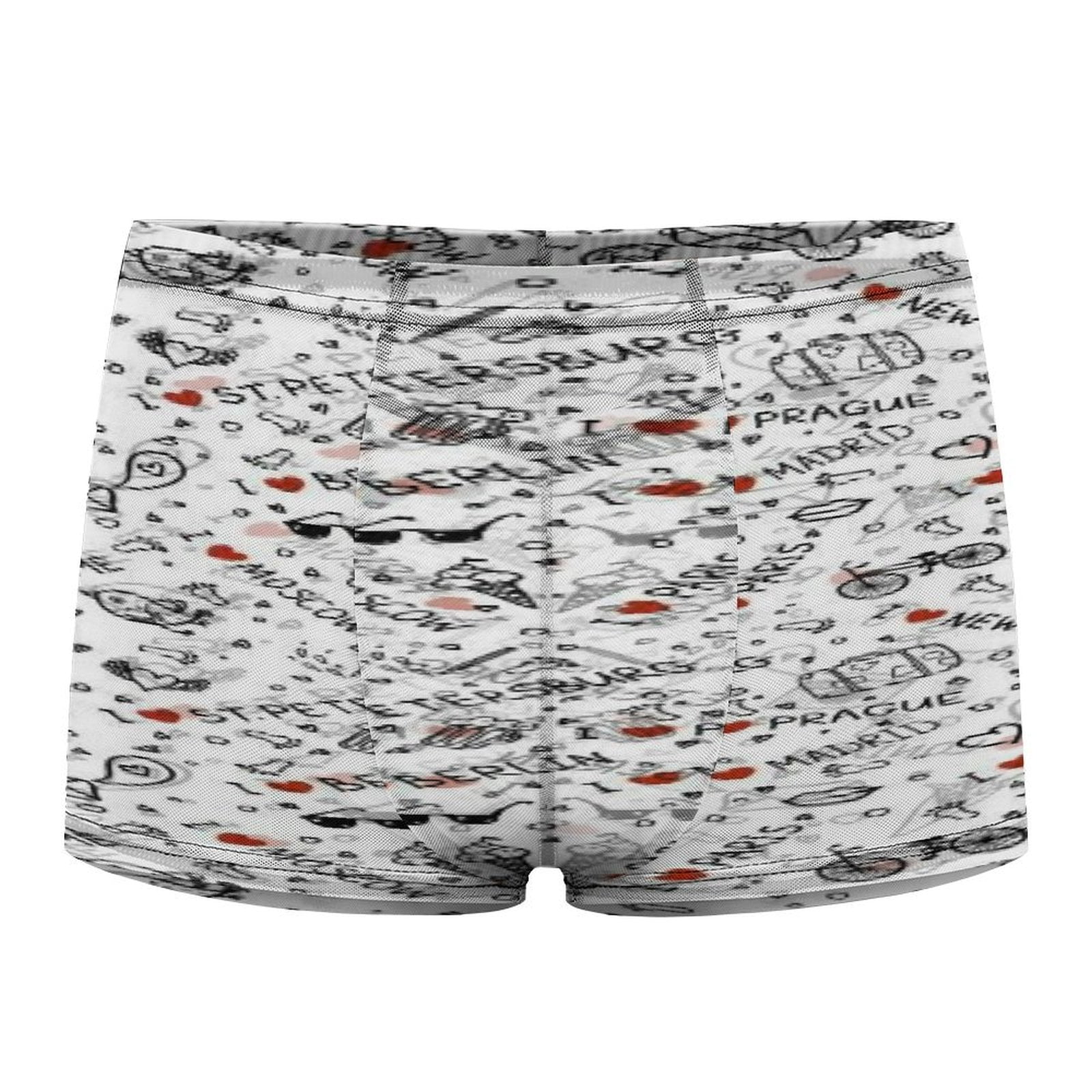 I Love New York Men's Mesh Boxer Briefs Cooling Breathable Sports ...