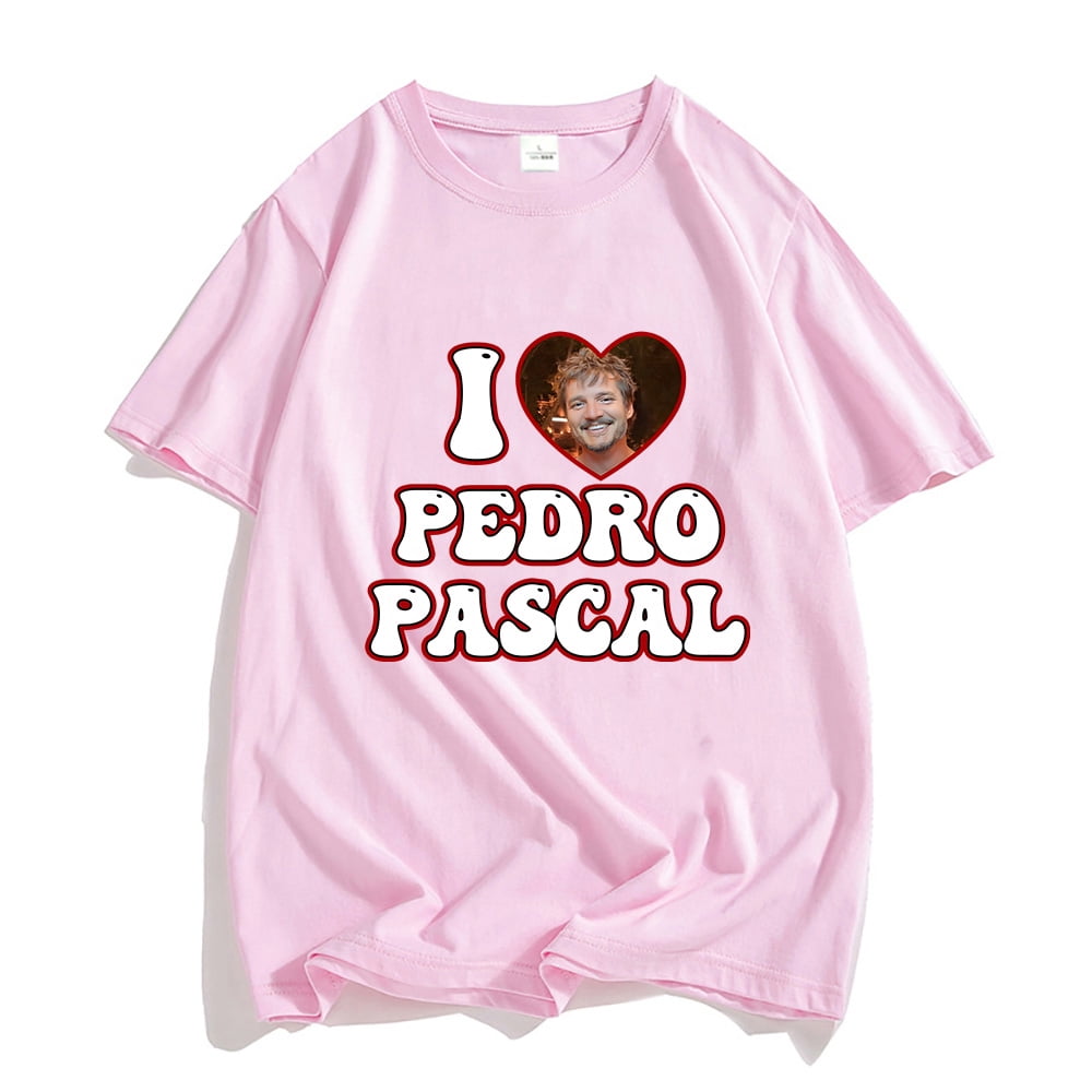 I Love Pedro Pascal Prince T-shirts MEN Harajuku Fashion Tshirts Sense ...