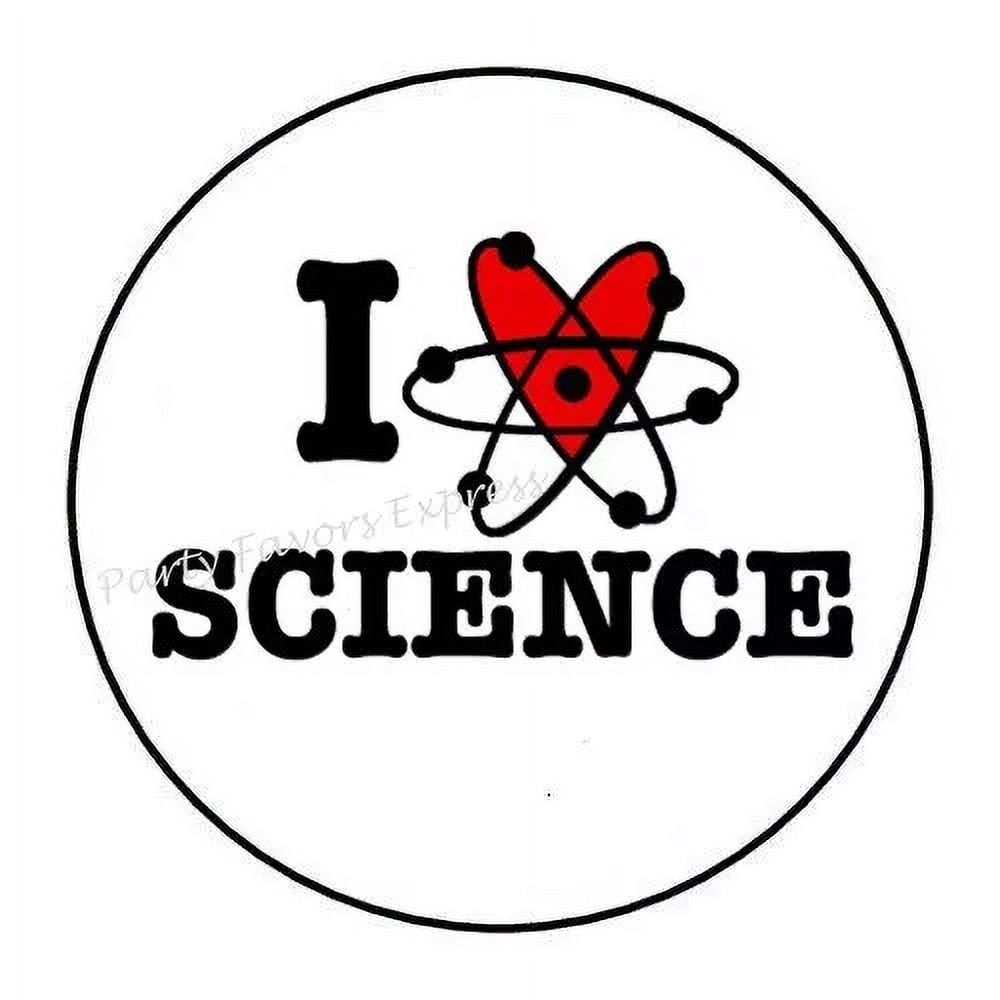 I Love Science Sticker Party Favors Sticker Envelope Seals Labels ...