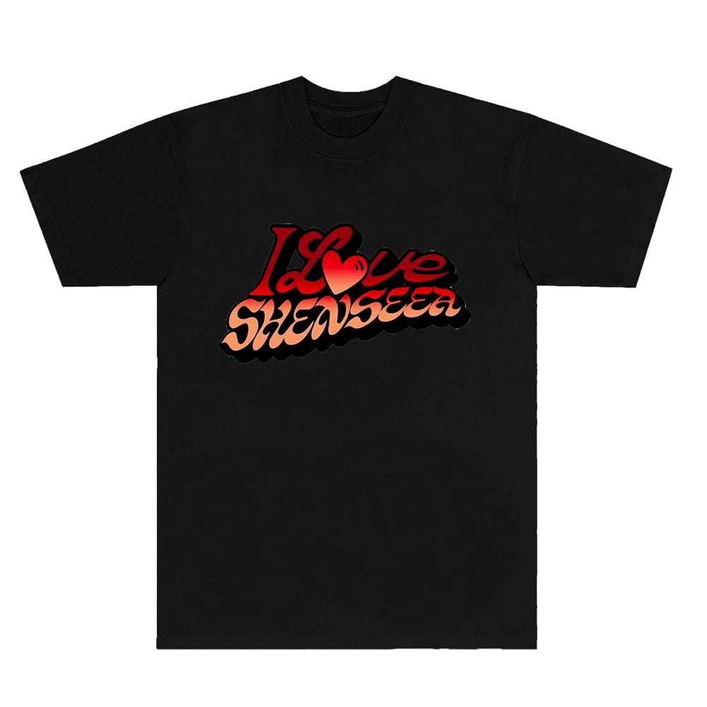 I Love Shenseea T-shirts Never Gets Late Here Merch Cosplay Women Men ...