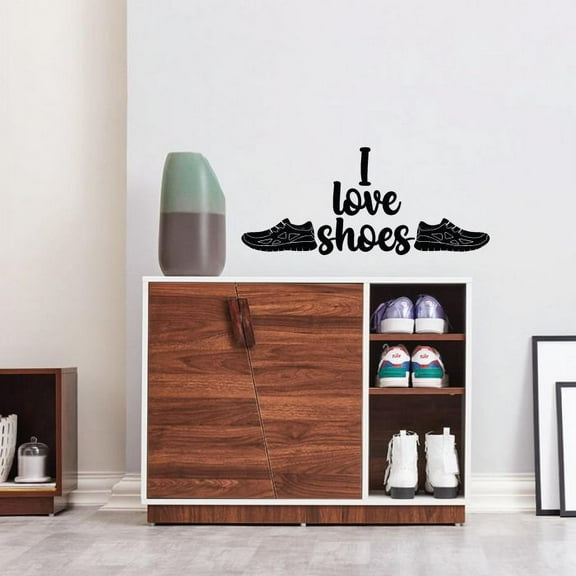 Closet Signage Decal Area Label Signage Shoe Closet Storage Organizer ...