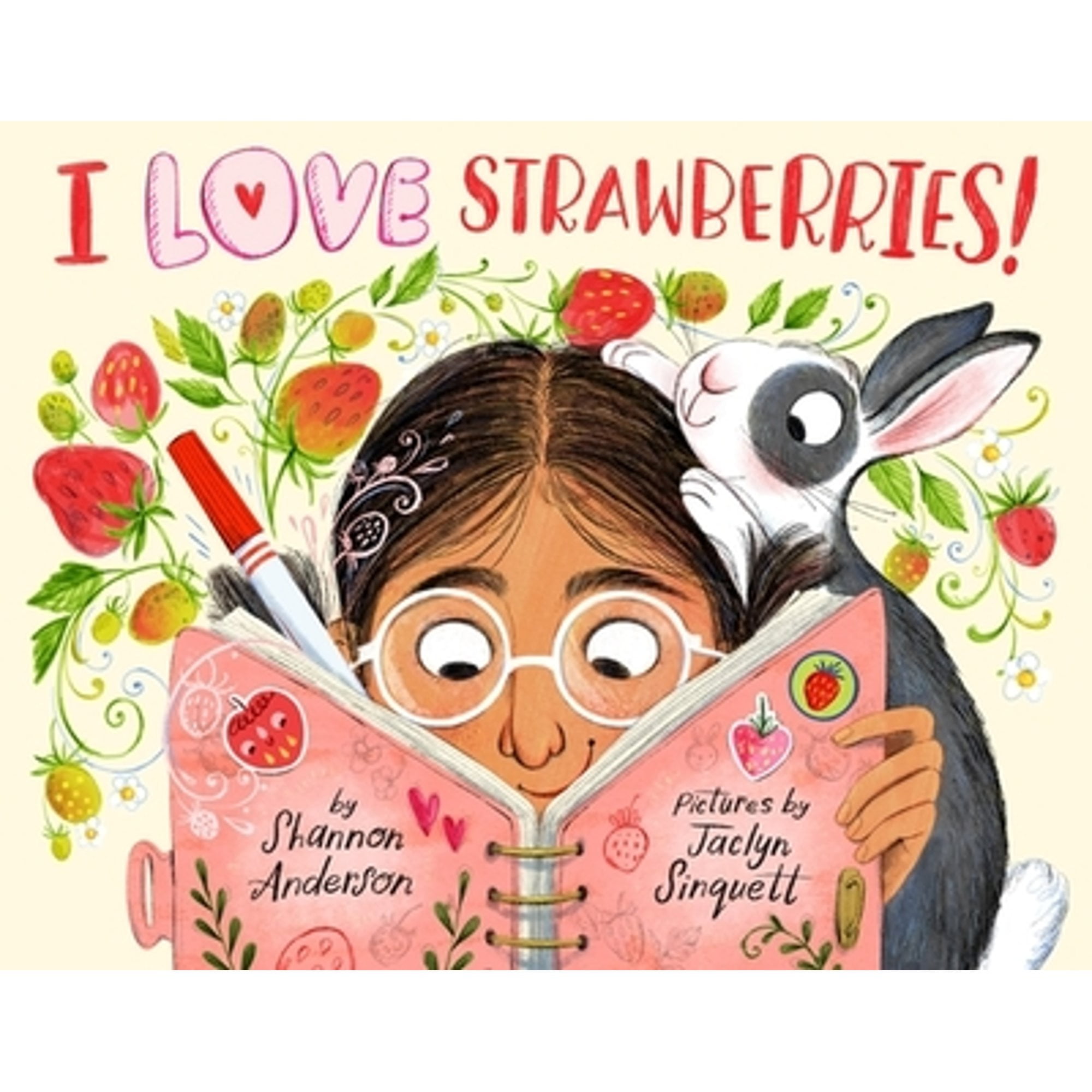Pre-Owned I Love Strawberries! (Hardcover 9781948898065) by Shannon ...