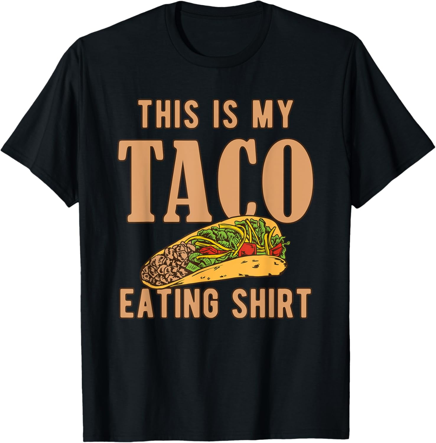 I Love Tacos Clothing - This is My Taco Eating T-Shirt - Walmart.com