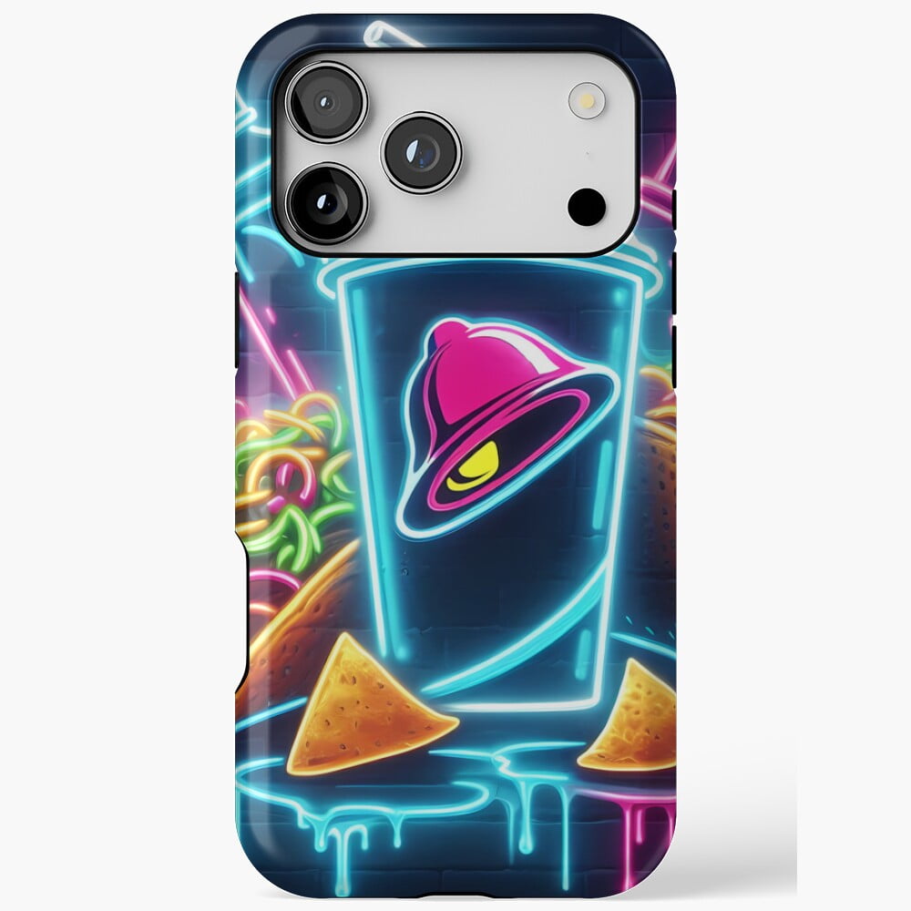 I Love Tacos Fun Bold Food Art iPhone Case 17 16 15 14 13 12 11 Pro Max ...