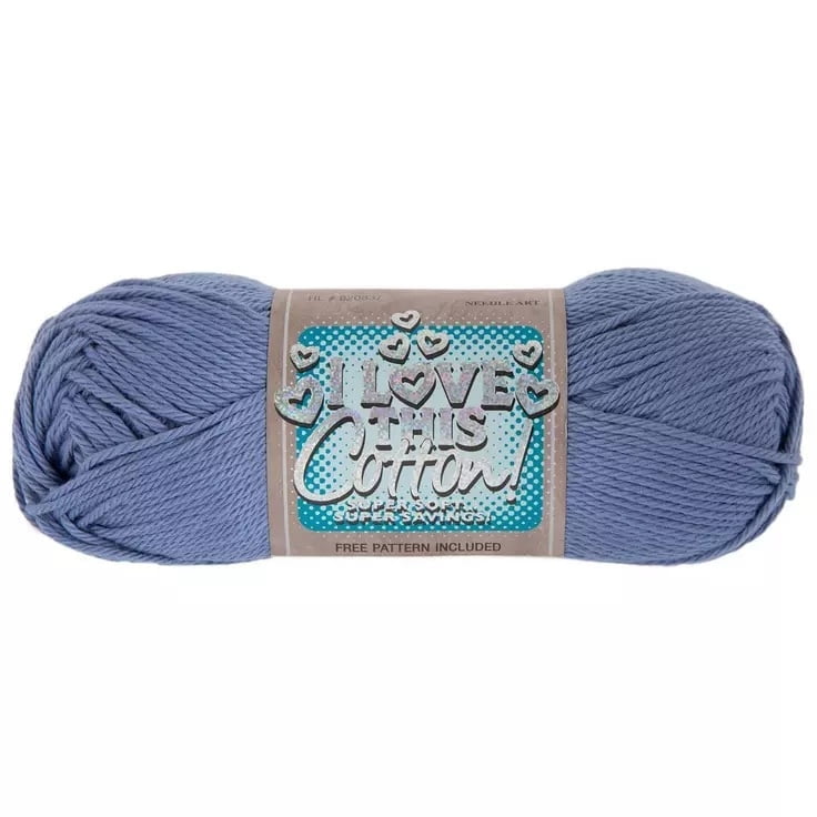 I Love This Cotton Yarn, Medium Weight 100% Cotton, 180 Yards ...