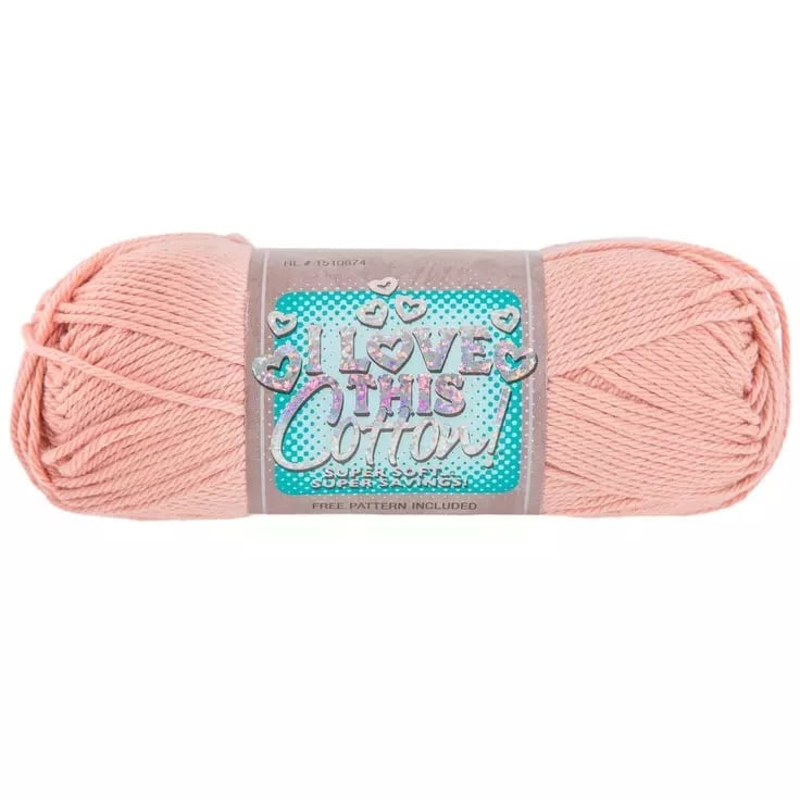 I Love This Cotton Yarn, Medium Weight 100% Cotton, 180 Yards, Warm ...