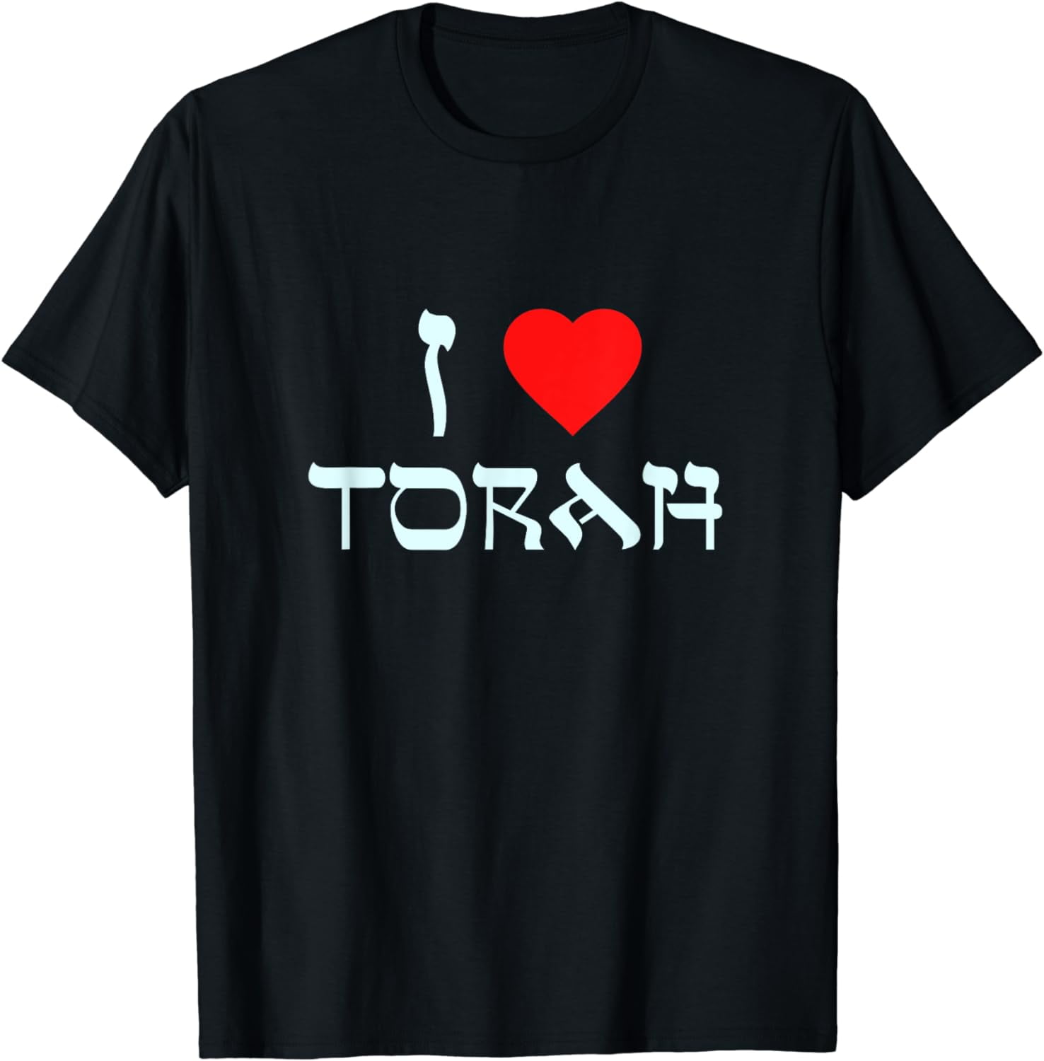 I Love Torah Jewish Scrolls Reading Simchat Torah Holiday T-Shirt mens ...
