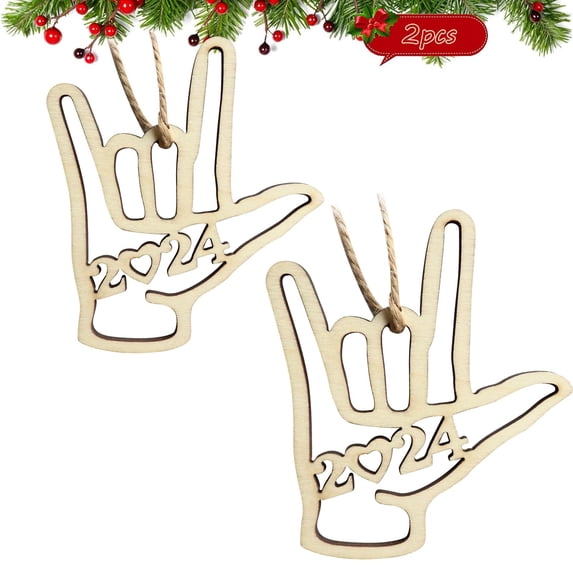 I Love You ASL Sign Language Hand Important Holiday Day Decor,2024 ...