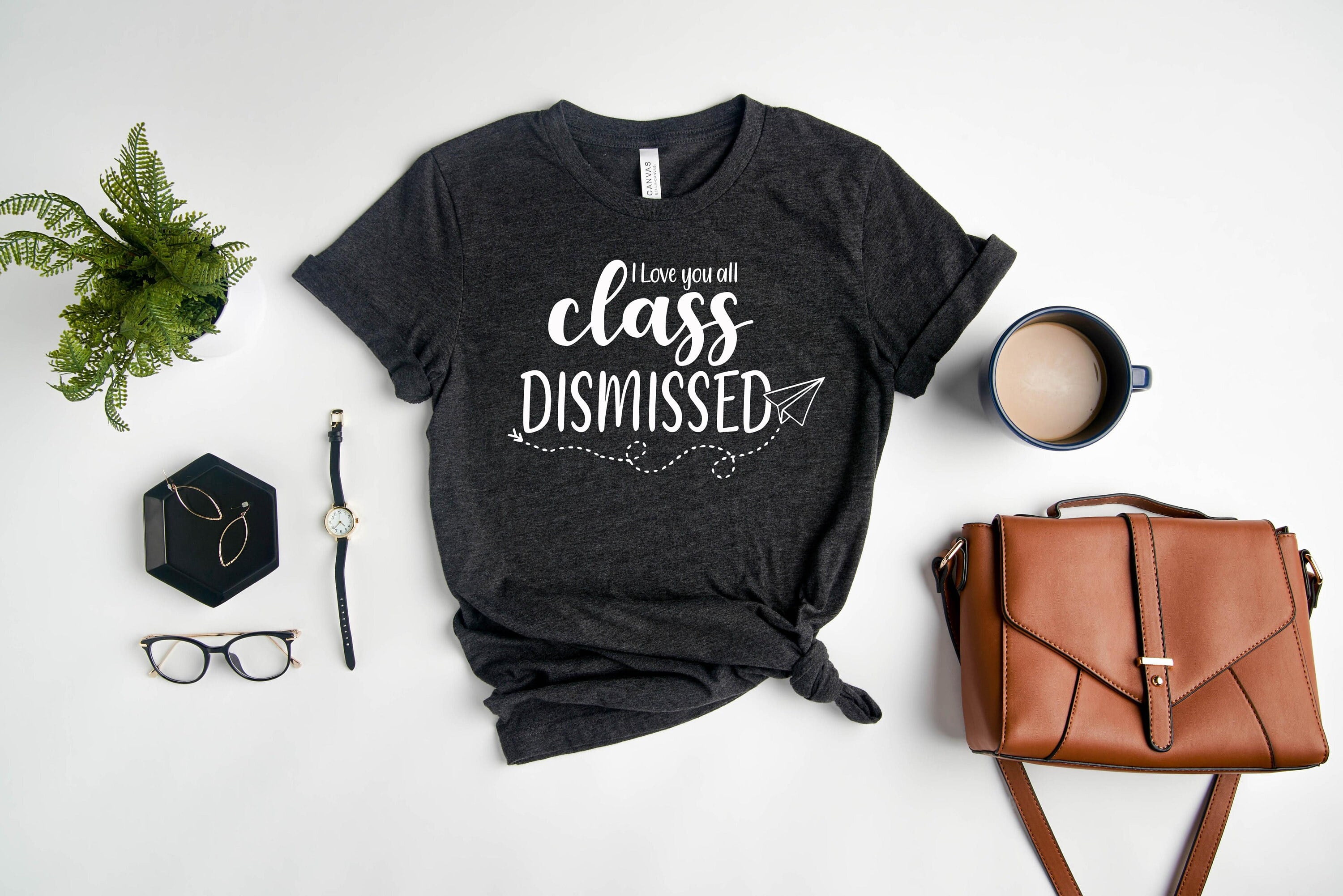 I Love You All Class Dismissed Teacher Shirt Last Day Of School Teacher ...
