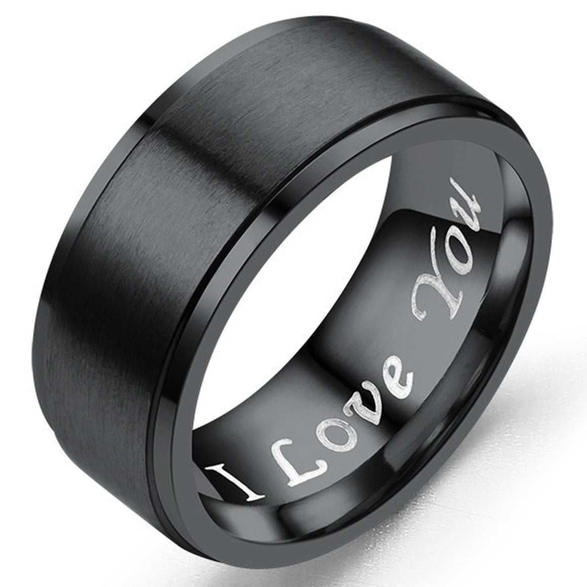 Promise Rings For Men Black