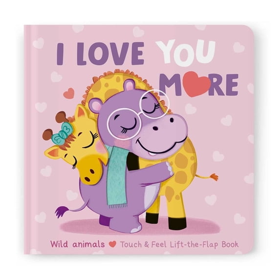 I Love You More I Love You More - Wild Animals, (Board Book) - Walmart.com