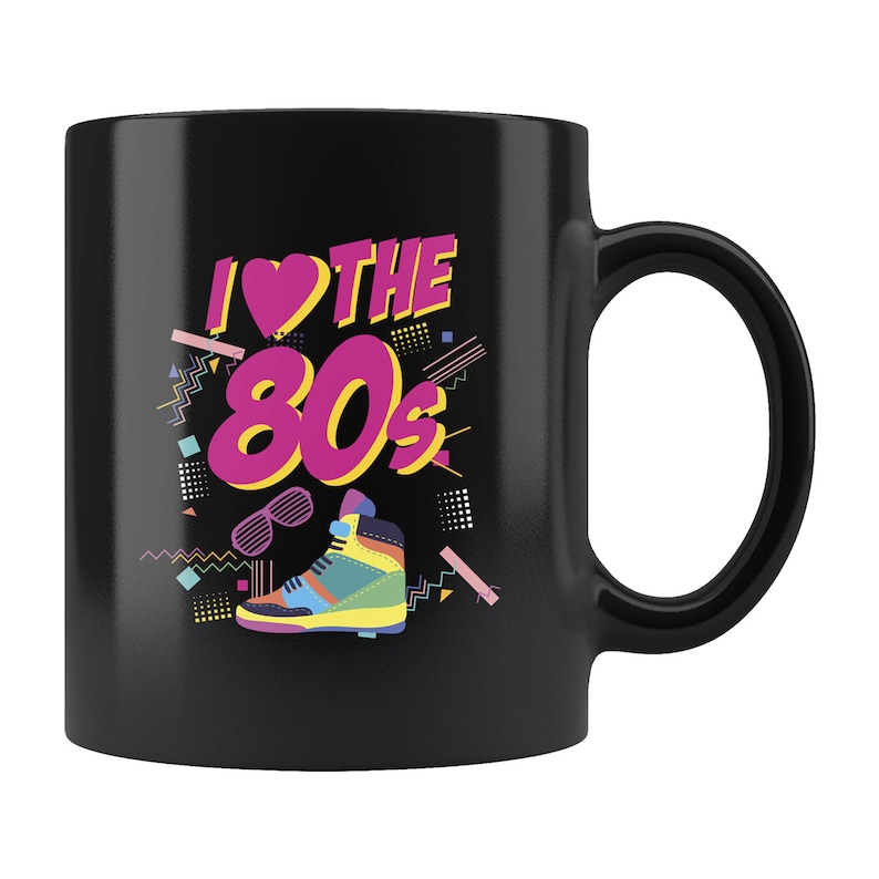 I Love the 80s Mug. Ideal for Retro & 80s Enthusiasts. - Walmart.com