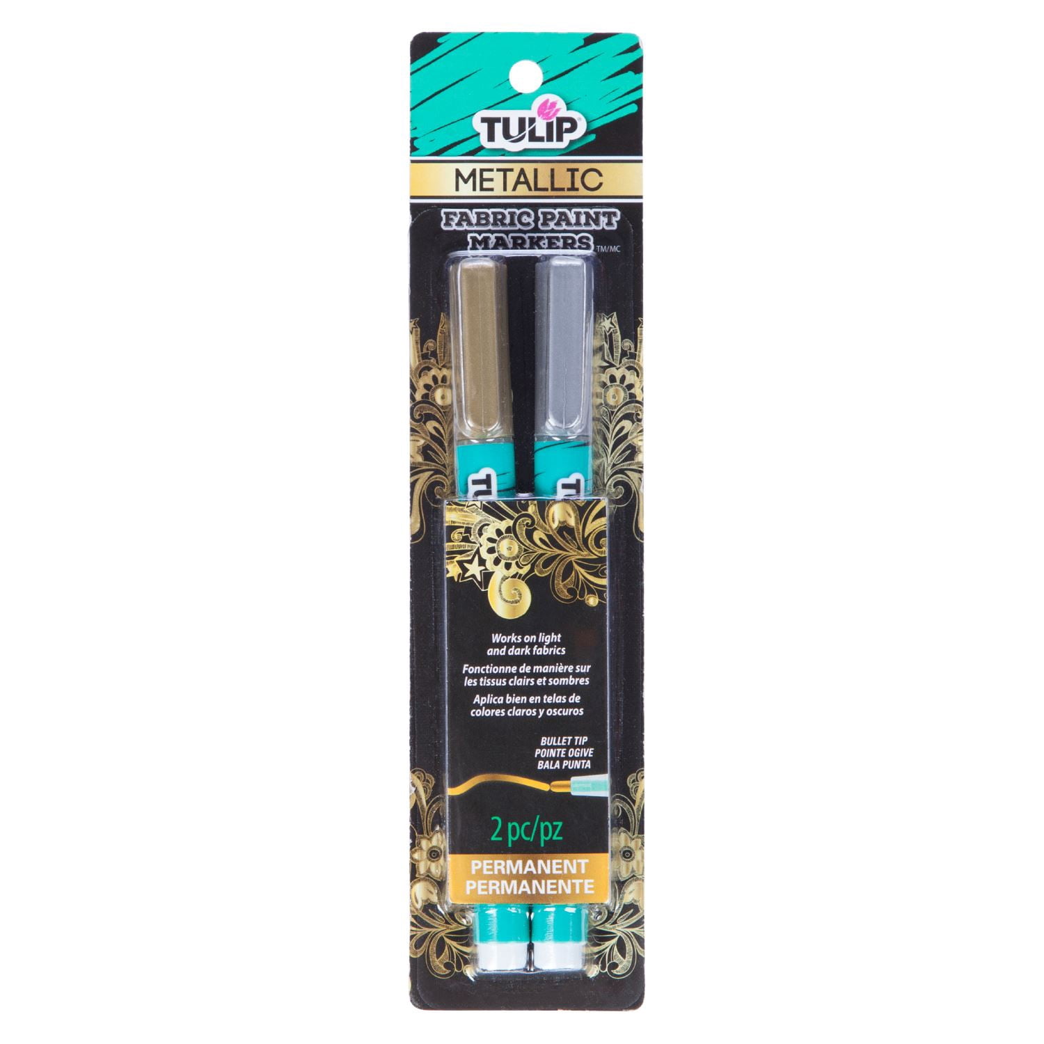 Tulip Permanent Fabric Pant Markers, For Use on Dark or Light Fabrics ...