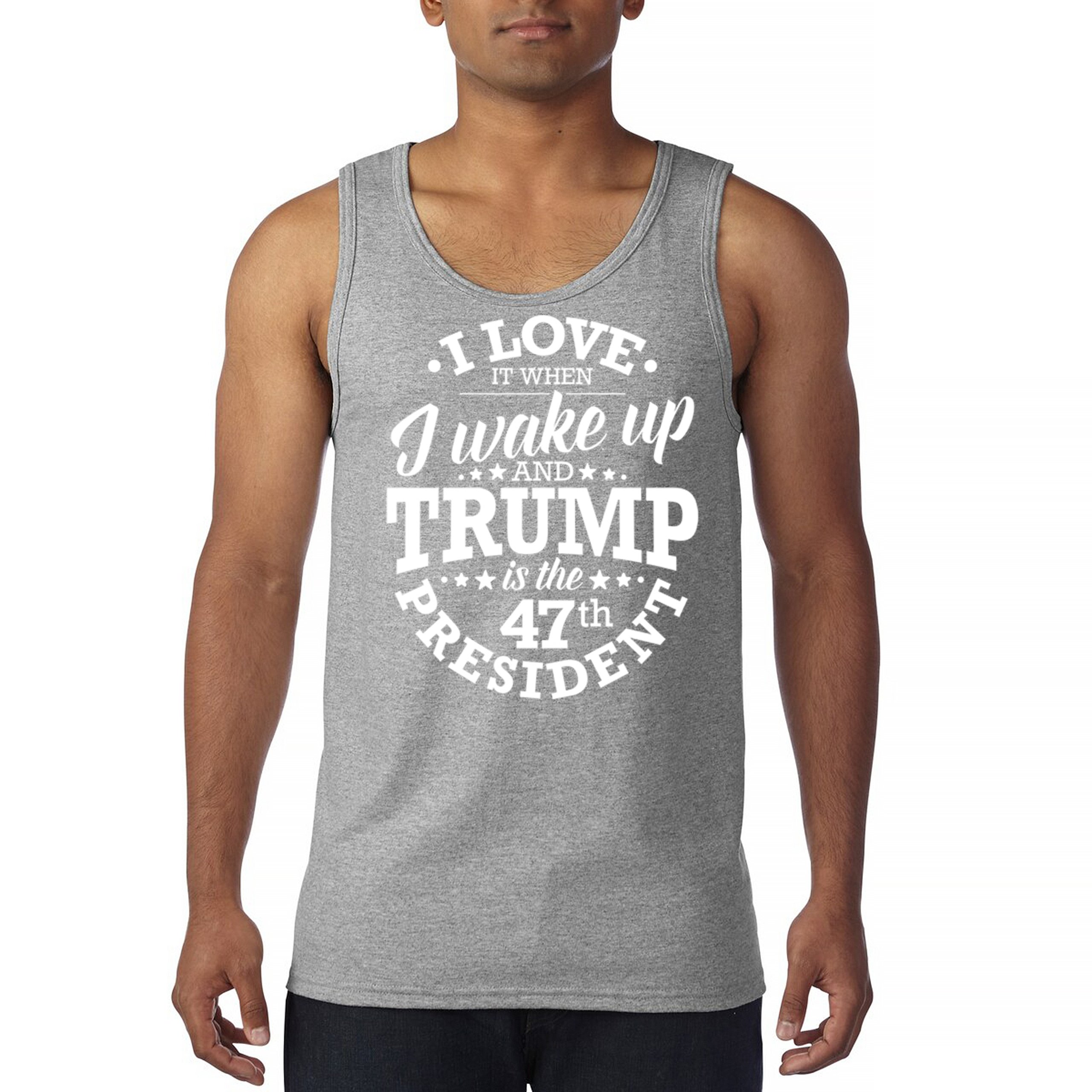 I Love to Wake Up And Trump is the 47th President Tank Top MAGA Make ...