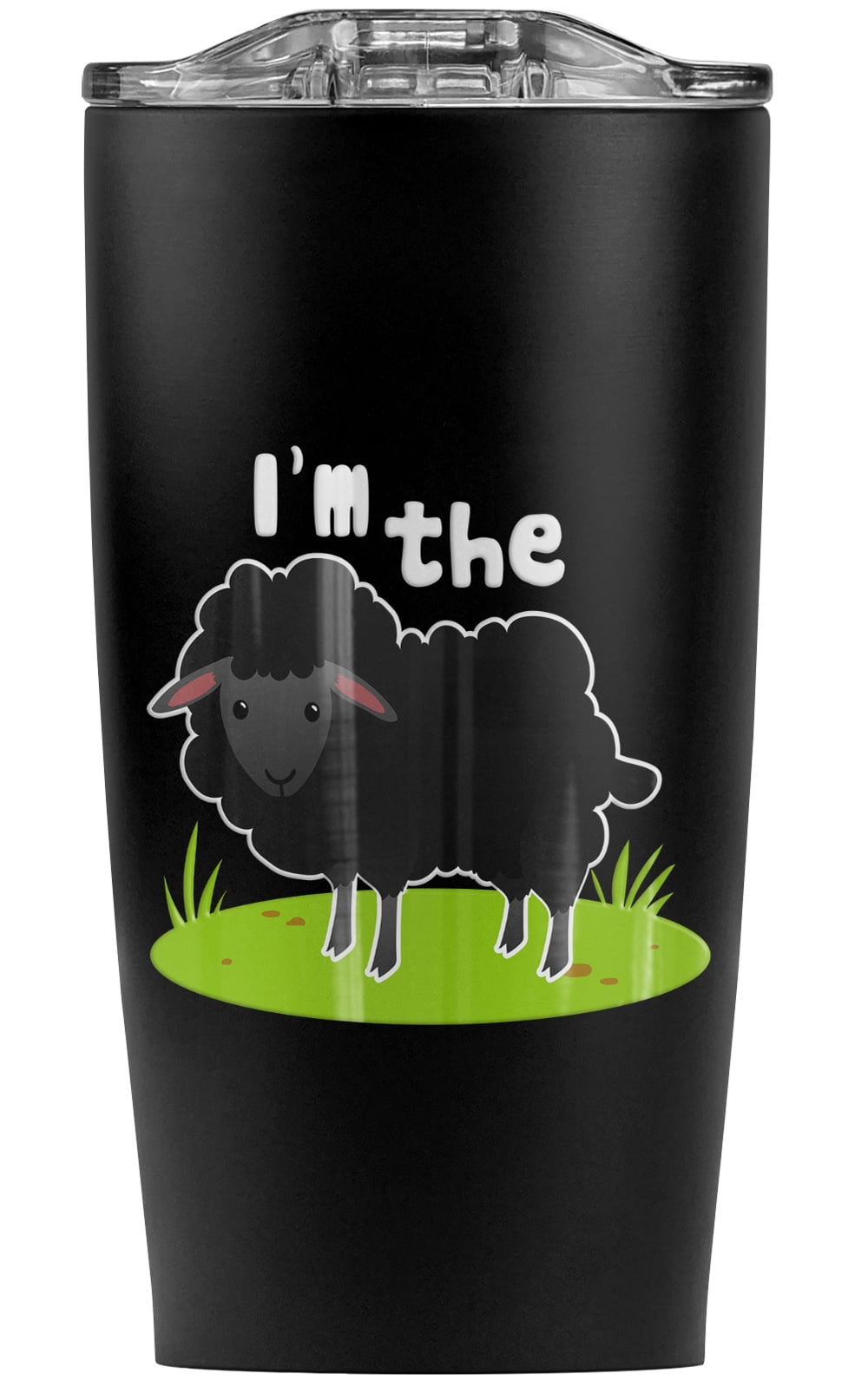 I'M The Black Sheep Funny Stainless Steel 20 oz Travel Tumbler, Vacuum ...