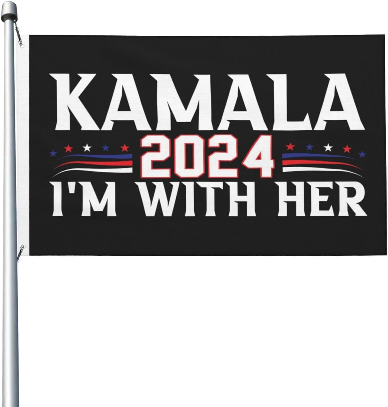 I'M With Her Kamala Vote For 2024 President Kamala Harris 3x5 Ft Double ...