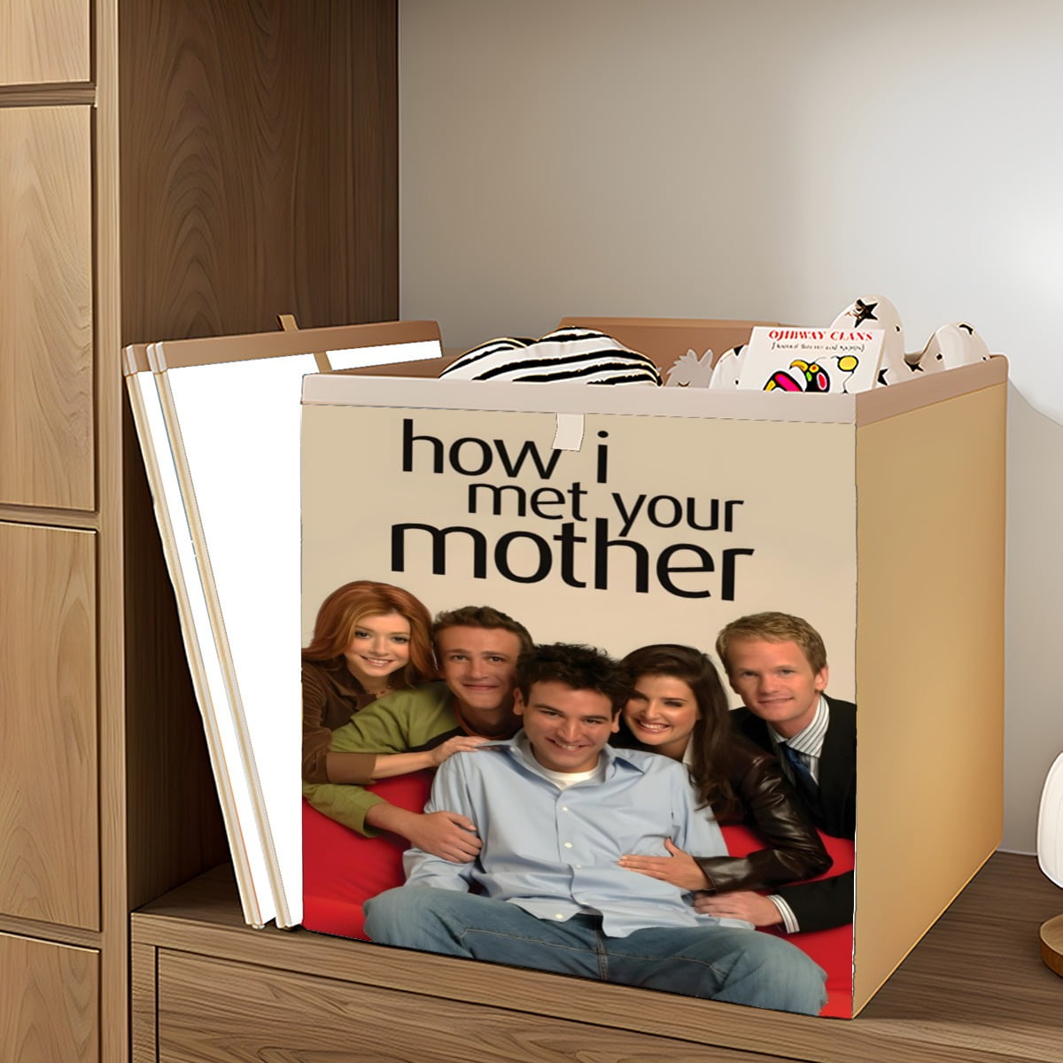 How I Met Your Mother organizer box say goodbye to clutter with one ...